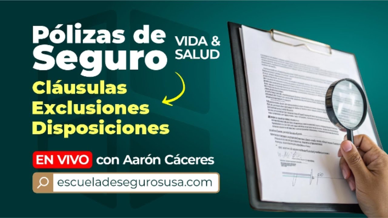 👉 Disposiciones, Cláusulas y Exclusiones en las Pólizas de Seguro ...