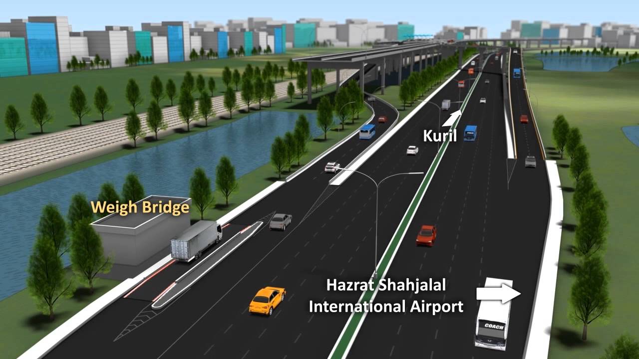 Dhaka Elevated Expressway - YouTube