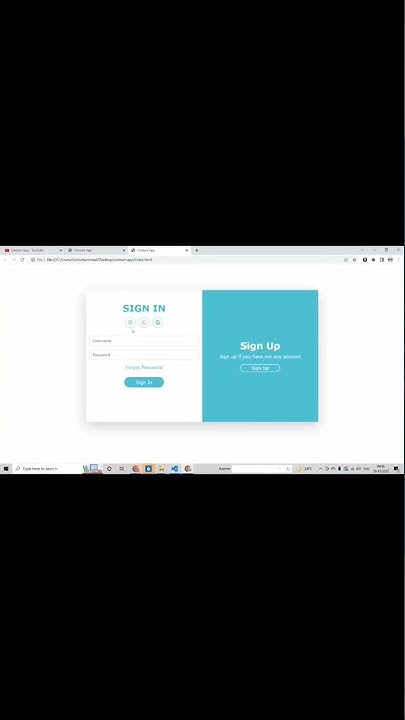#short P-3 App Development HTML CSS JavaScript Project In Hindi @Justforcode - YouTube