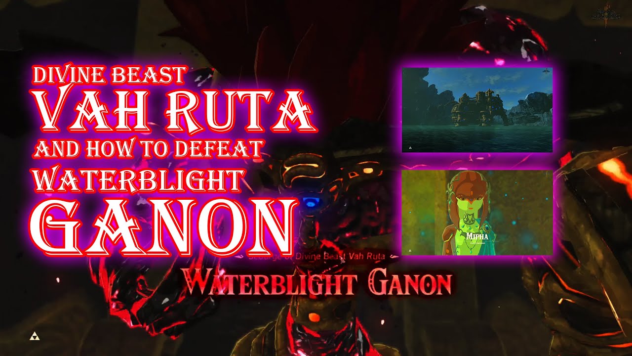 How To Defeat Divine Beast Vah Ruta In Legend Of Zelda Breath Of The ...