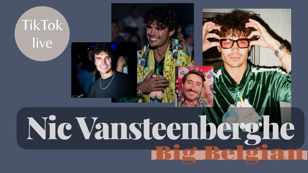 Nic Vansteenberghe TikTok live 7/24 | Nicolandria - YouTube