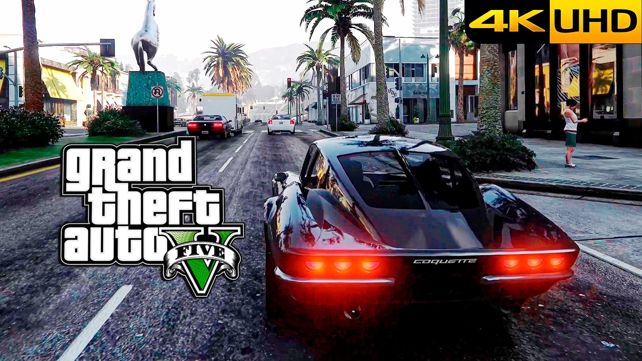 GTA 5 Enhanced RTX – Ultra Realistic Graphics with TrueVision (4K ...