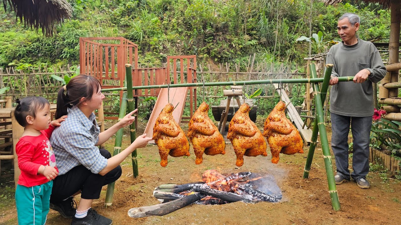 Ancient spiced grilled chicken process - Enjoy delicious grilled ...