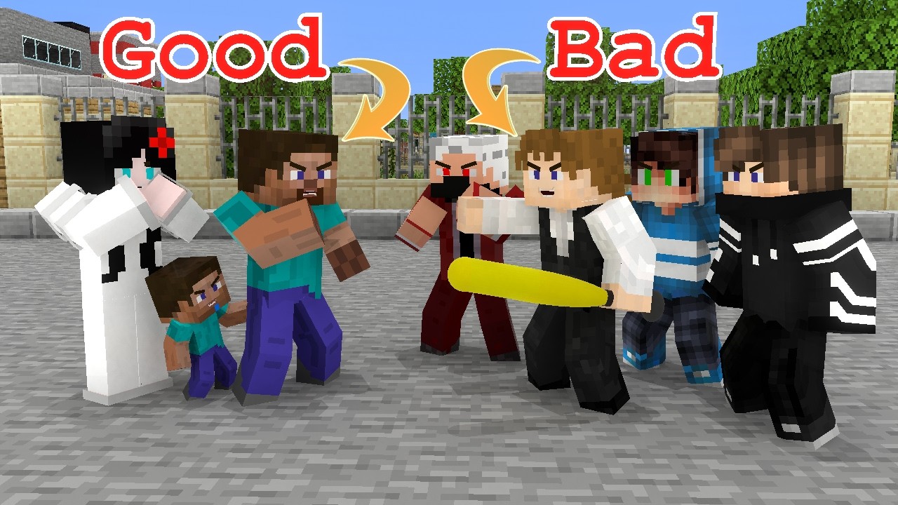 Steve Brothers v.s Mafia Boss - Minecraft Animation - YouTube