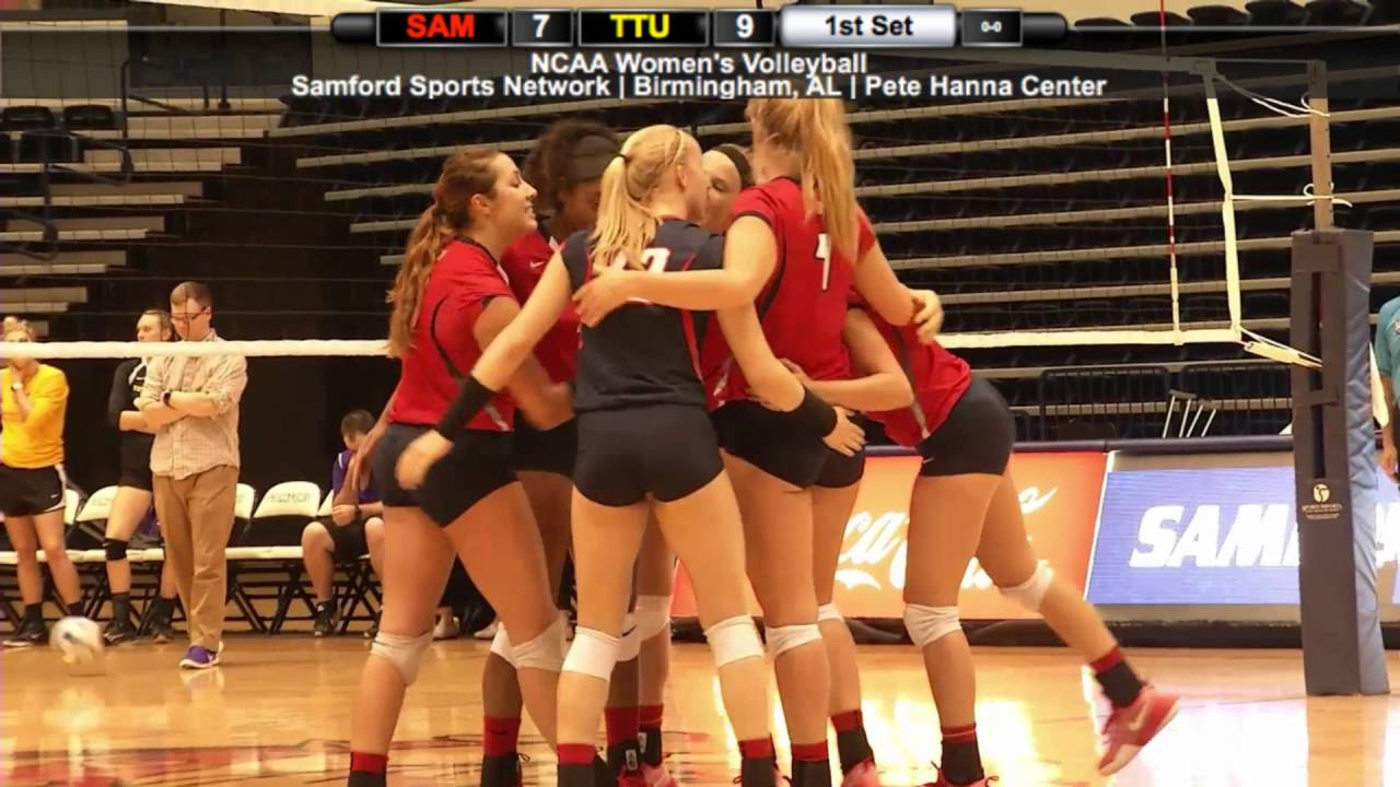 Volleyball: Samford vs. Tennessee Tech - YouTube
