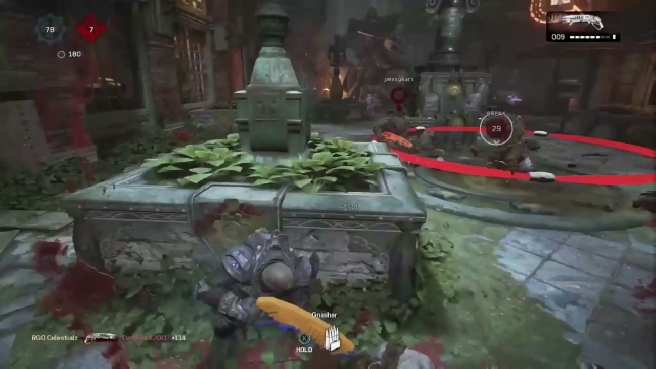 Gears of wars 4- Raven Down 24/7 (only gnasher) montage, outplays - YouTube
