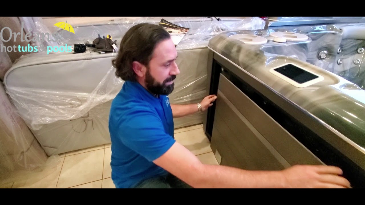 How to remove the Front panel of a Hydropool Self-Clean - YouTube