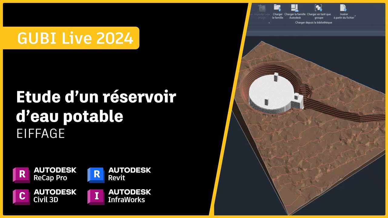 GUBI Live 2024 - Etude d'un réservoir d'eau potable (Eiffage) - YouTube