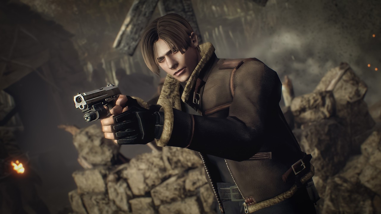 OG Leon returns and destroys Villagers | RE4 Mercenaries - YouTube