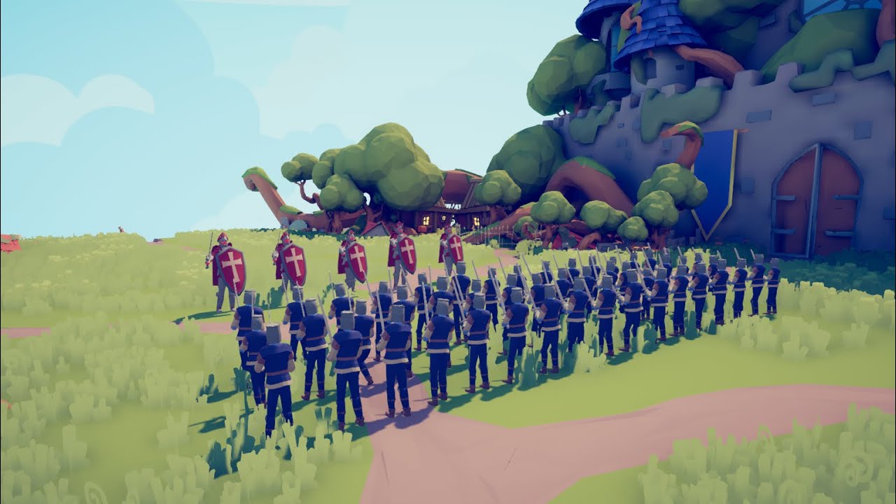 KNIGHT vs SQUIRE - Totally Accurate Battle Simulator TABS - YouTube