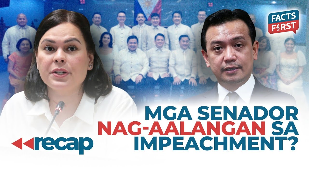 Mga senador nag-aalangan kung magka-Sara Duterte impeachment trial ...