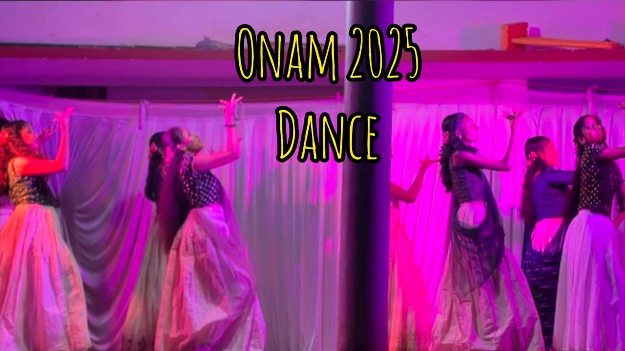 Onam dance performance 💗|dance performance | onam 2025 #onam2025 #dance ...