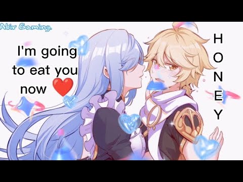 Aether X Shenhe. (Genshin Impact Comics) - YouTube