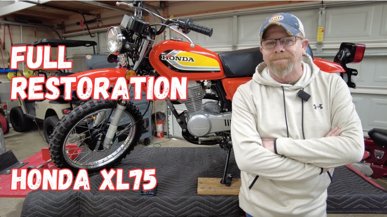1979 Honda XL75 full preservation not a restoration - YouTube