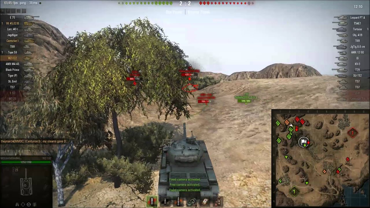 World of tanks 123 - WZ-132 Obsolete? - YouTube