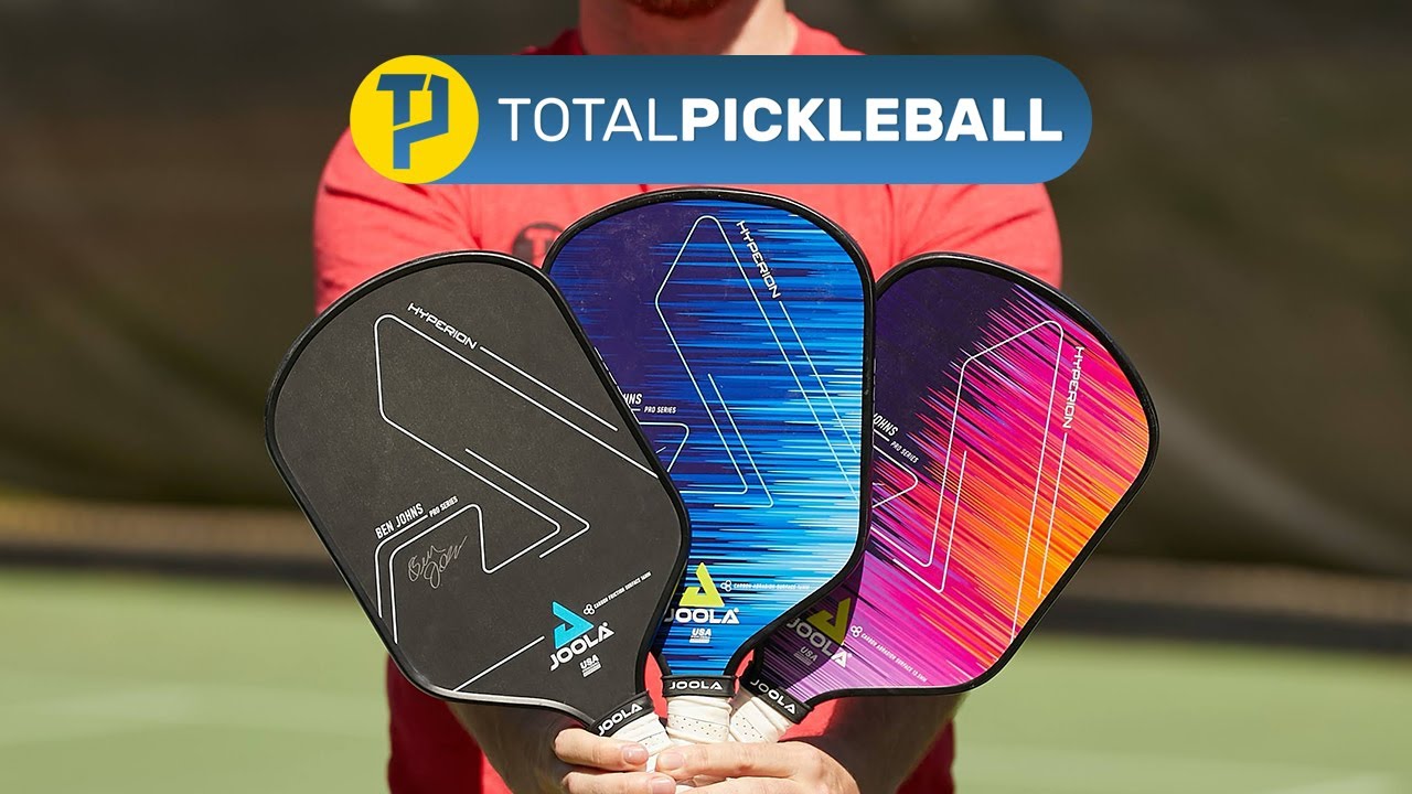 Total Pickleball Paddle Review: JOOLA Ben Johns Hyperion Paddles (Ben ...