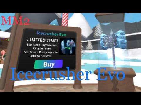 Icecrusher Evo - Christmas 2022 | MM2 - YouTube