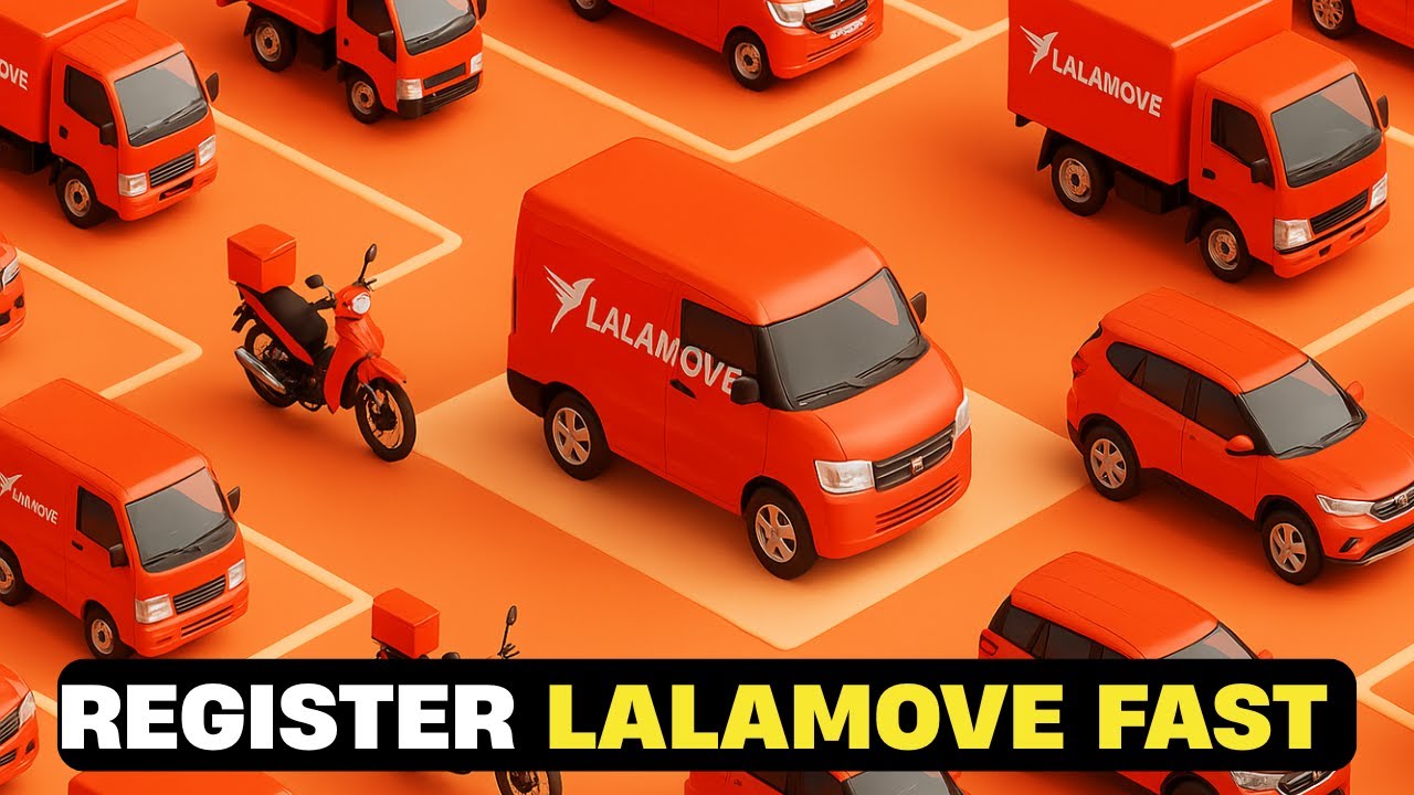 How To Register Lalamove - Easy Guide on Lalamove application - YouTube