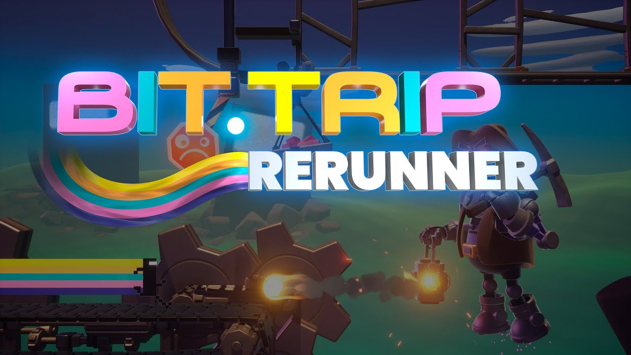 Jogo de plataforma rítmico - BIT TRIP RERUNNER + RUNNER MAKER - YouTube