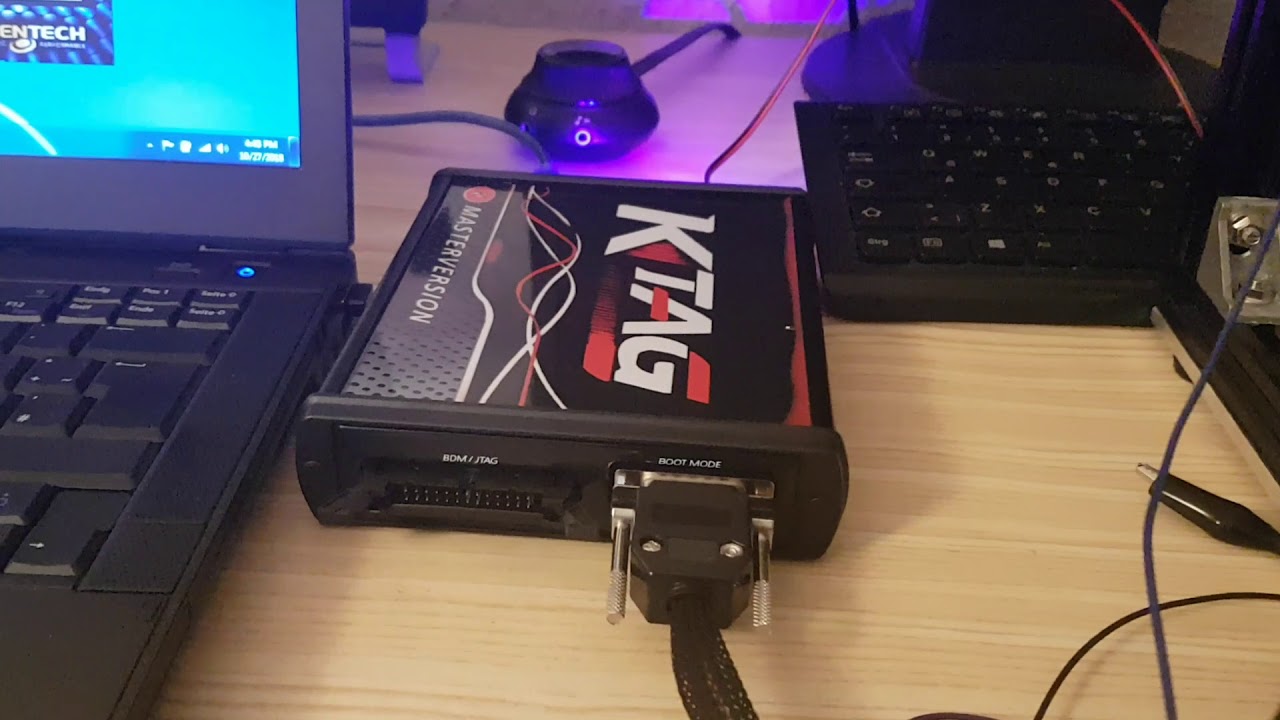 Read edc17c46 with ktag - YouTube