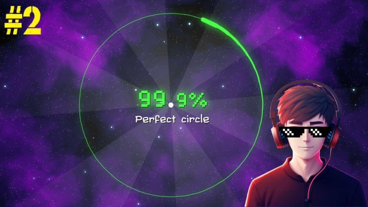 I made perfect circle in 8 attempts on neal fun #2 - YouTube