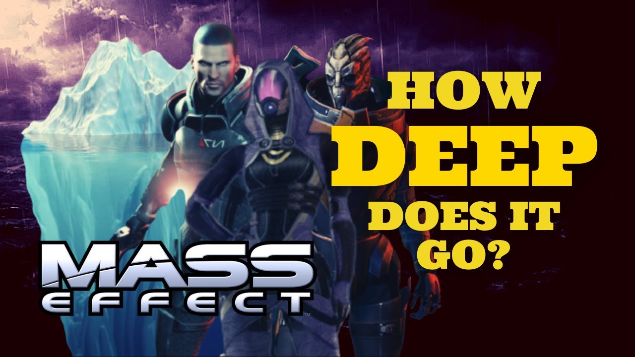 The Mass Effect iceberg explained in 50 facts - YouTube