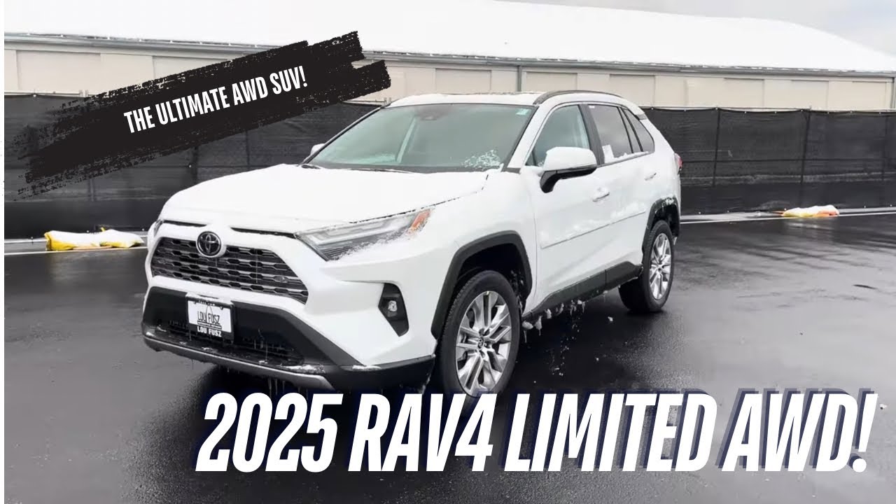 2025 Toyota RAV4 Limited AWD: Luxury, Capability & Everyday Versatility ...