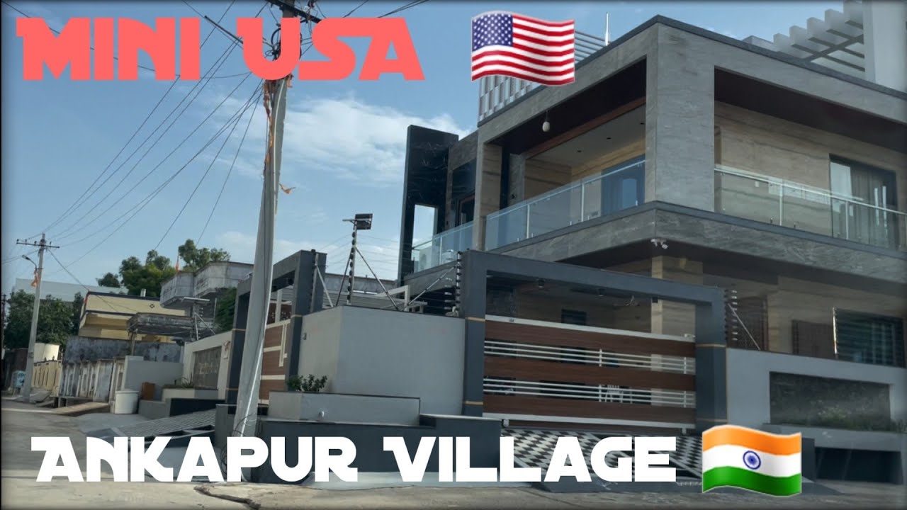 Mini USA .. Ankapur village .. Popular village in Telangana state - YouTube