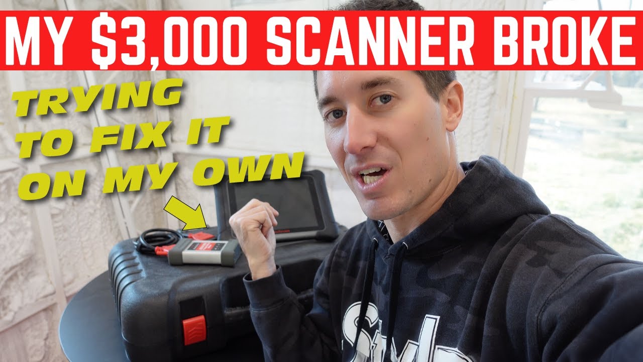 Is My $3,000 AUTEL Scanner TOAST Or Can I Repair It On The CHEAP? - YouTube