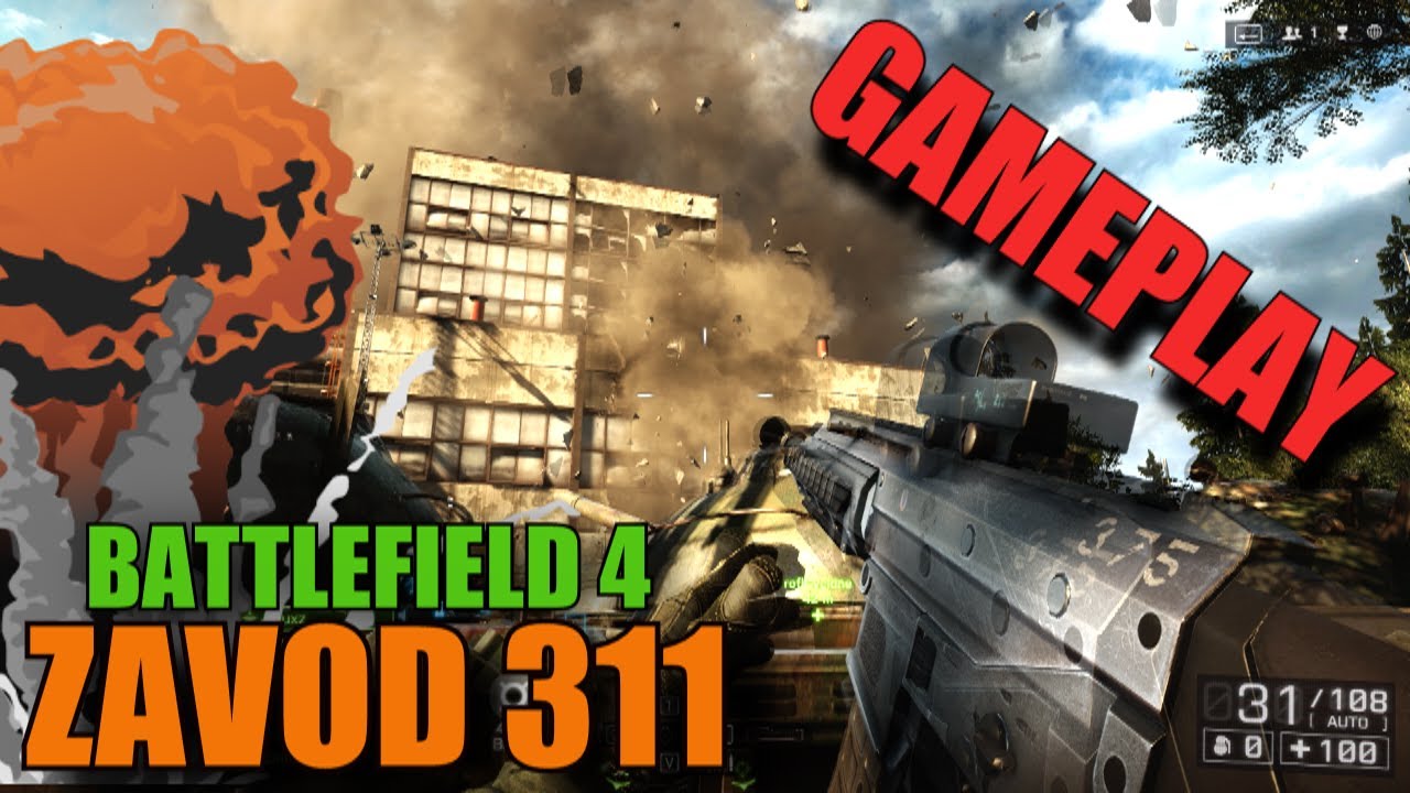 BF4 Zavod 311 Rush Gameplay - Battlefield 4 Multiplayer [PC] - YouTube