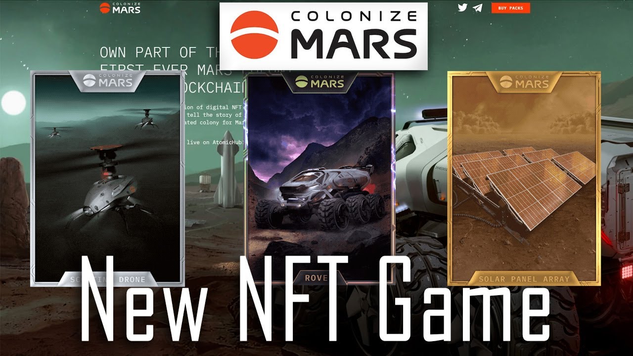 Colonize Mars NFT Game ไปอยู่ดาวอังคารกันเถอะ - YouTube