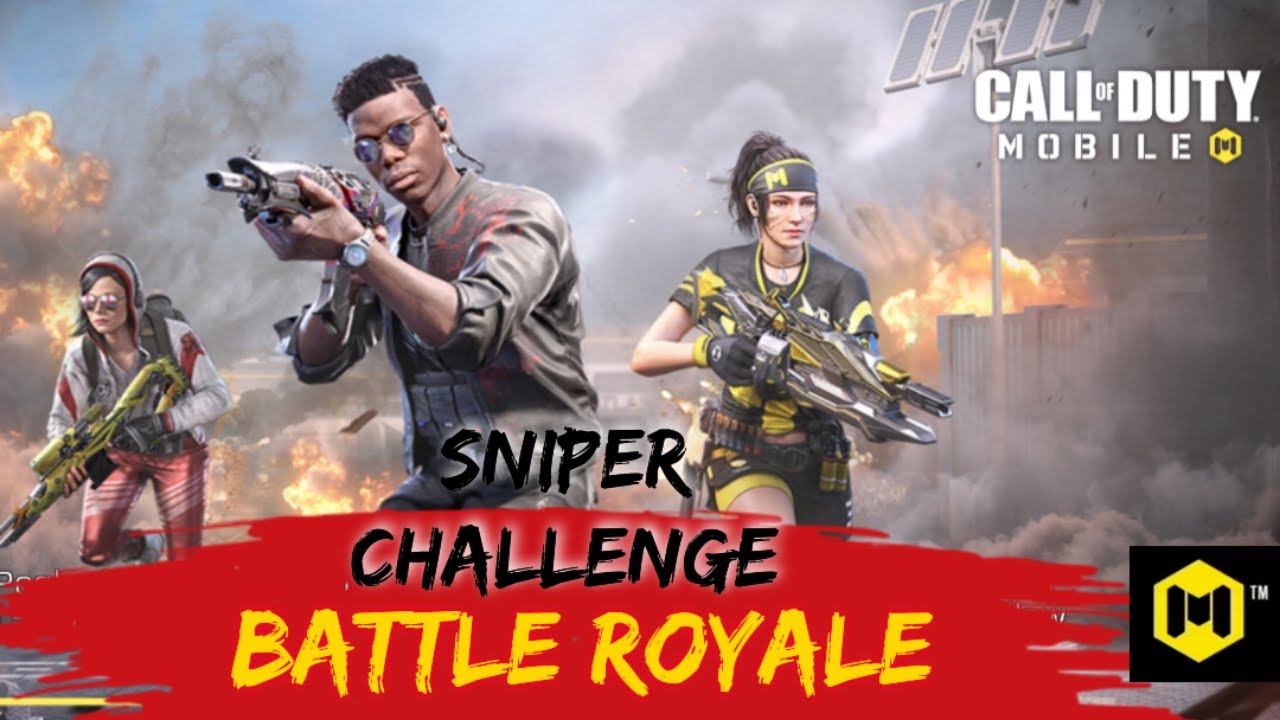 Call Of Duty : Mobile | Battle Royale | Sniper Challenge #025 - YouTube