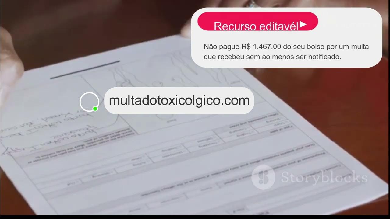 Recorrer a multa do exame toxicologico - YouTube