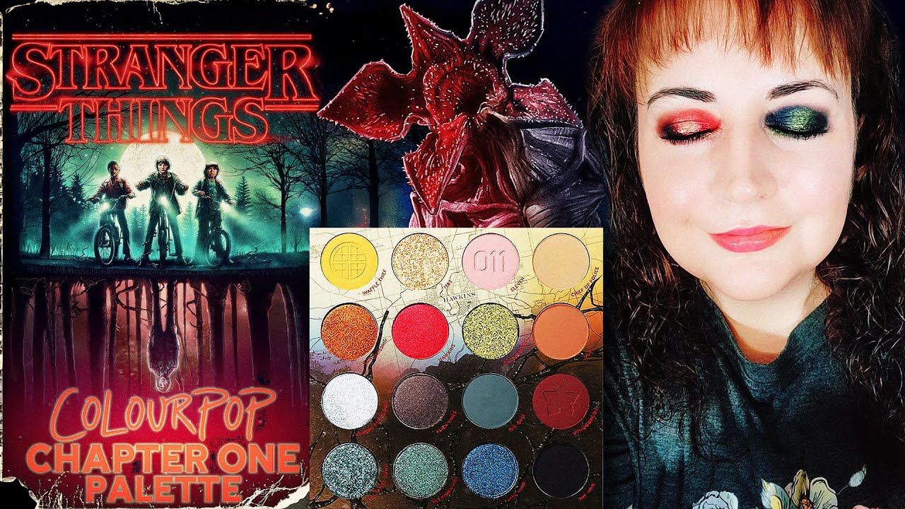 NEW!!! Colourpop Stranger Things Chapter One Palette Review and ...