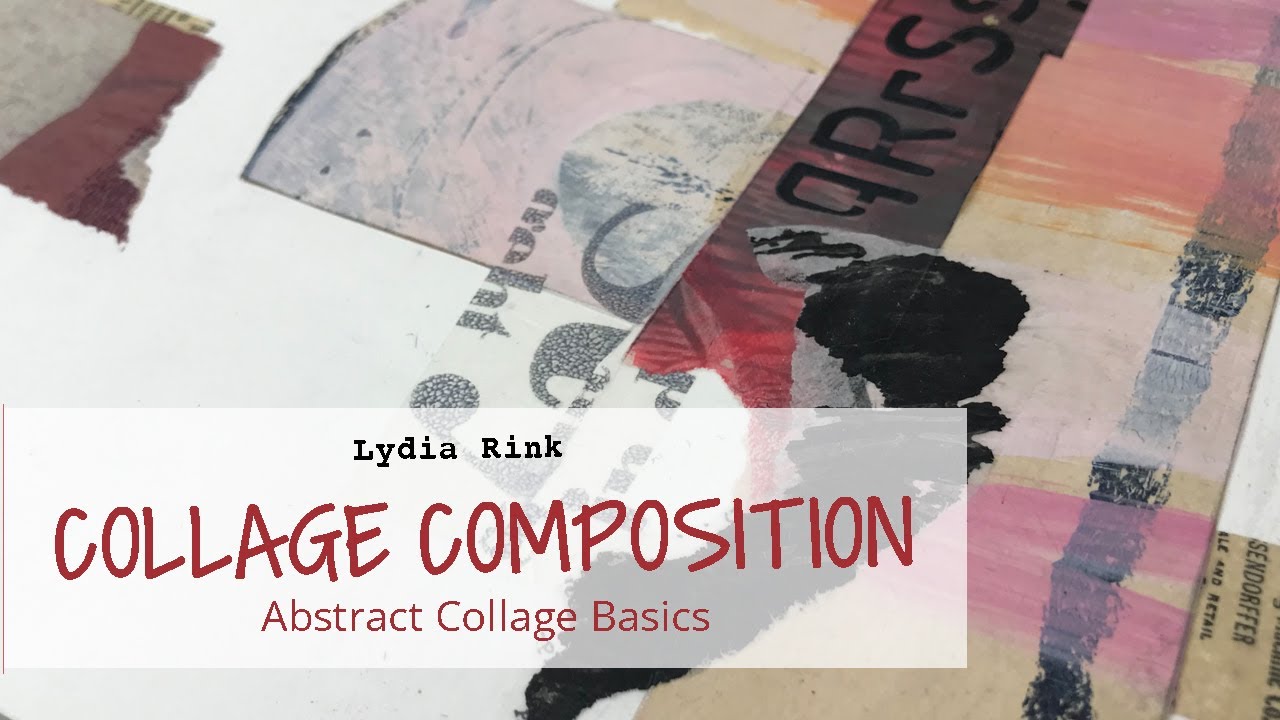 Collage composition - Abstract Collage Basics - YouTube