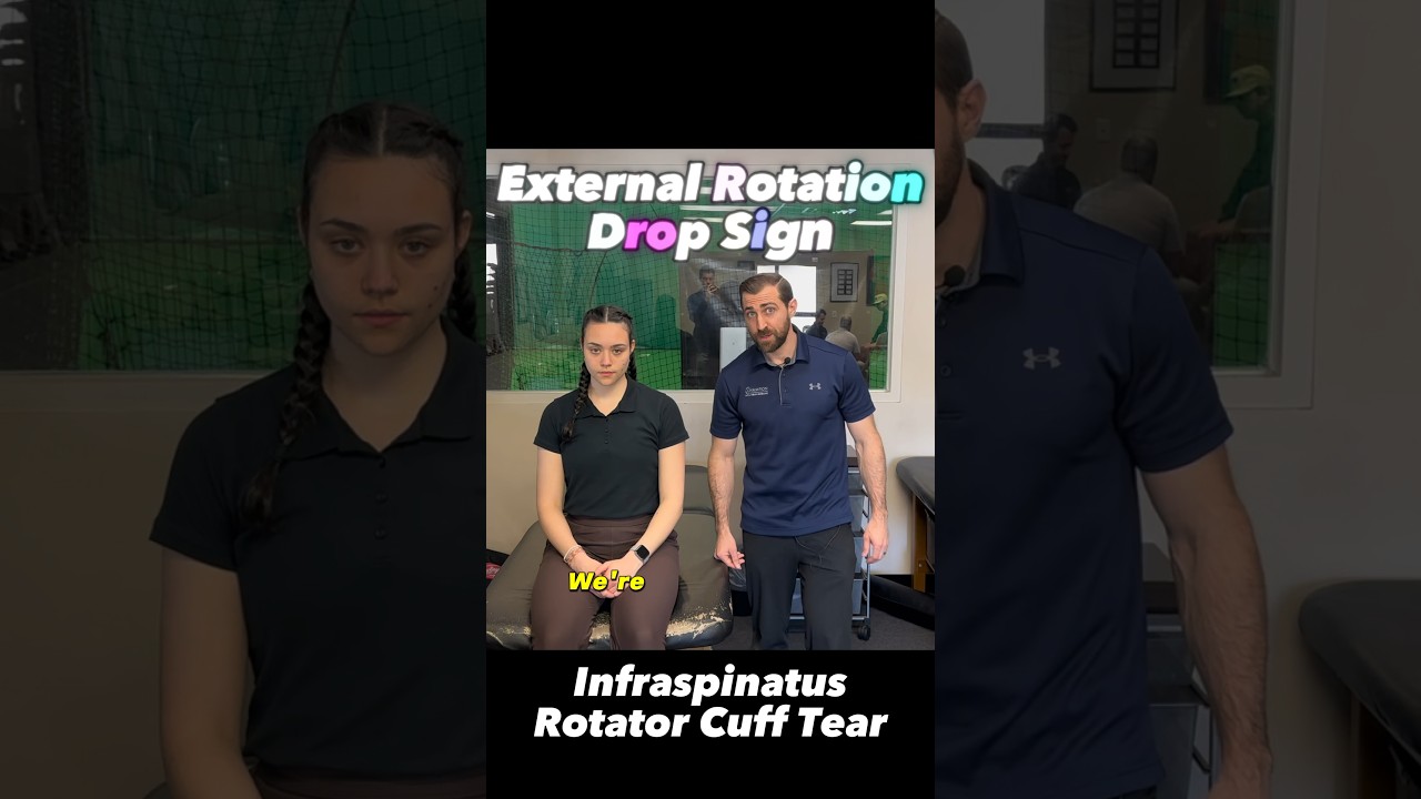 External Rotation Drop Sign | Rotator Cuff Tear Diagnosis ...