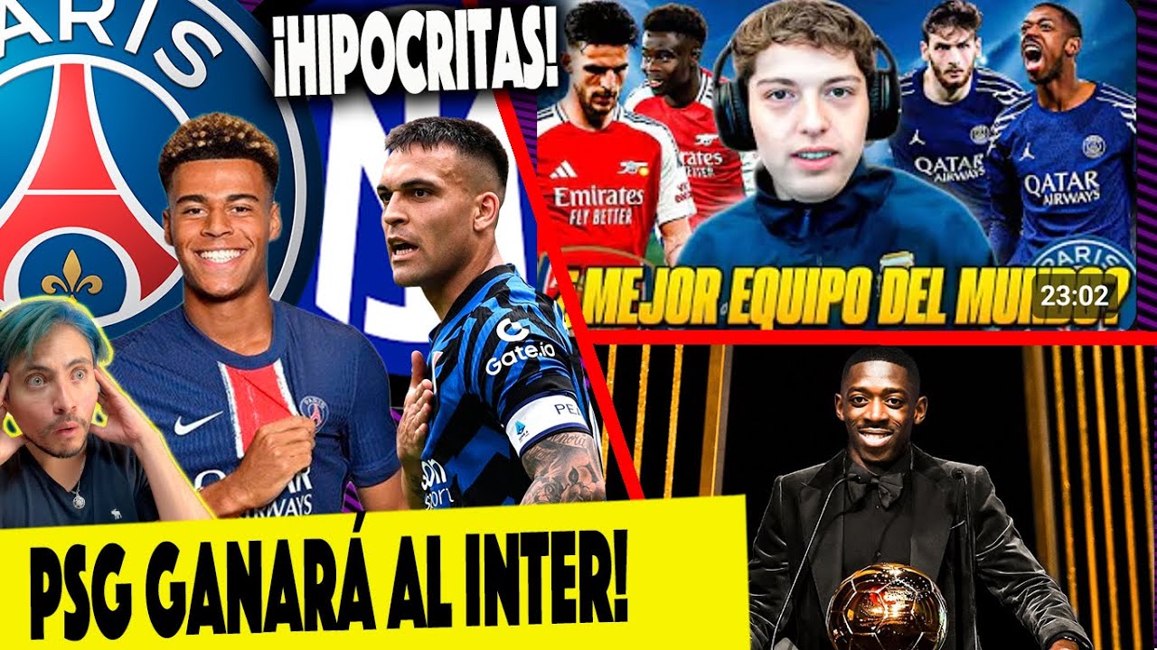 PSG VS INTER FINAL CHAMPIONS 2025, EL MEJOR PRONOSTICO - DEMBELE BALÓN ...