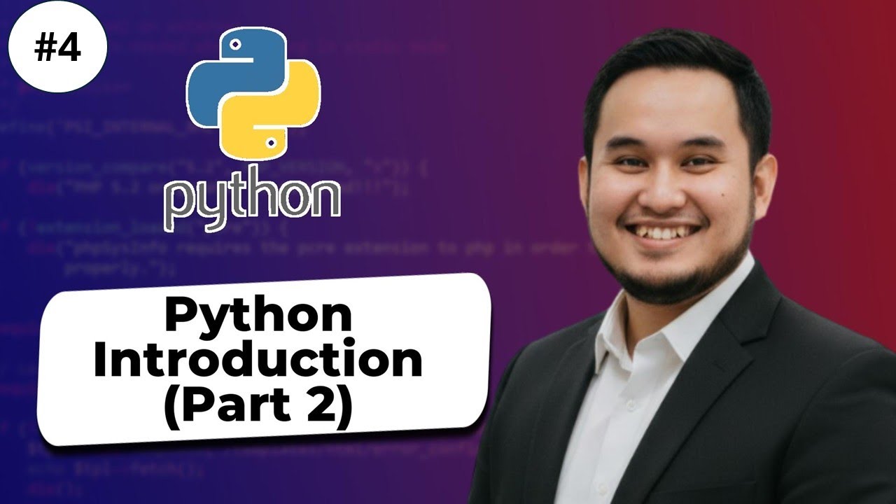 Pengenalan Awal Python Part 2 4 Python Fundamentals For Artificial 7177