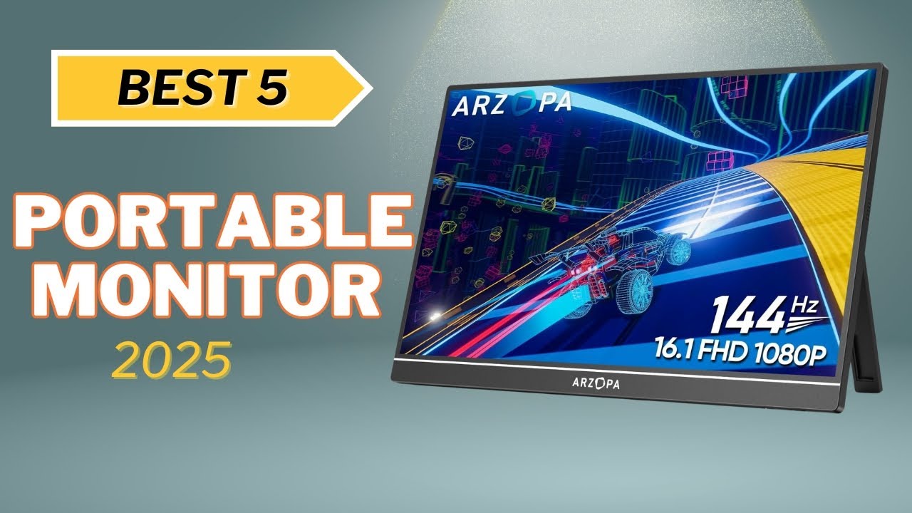 Best Portable Monitor in 2025 | Top 5 Best Portable Monitor Reviews ...