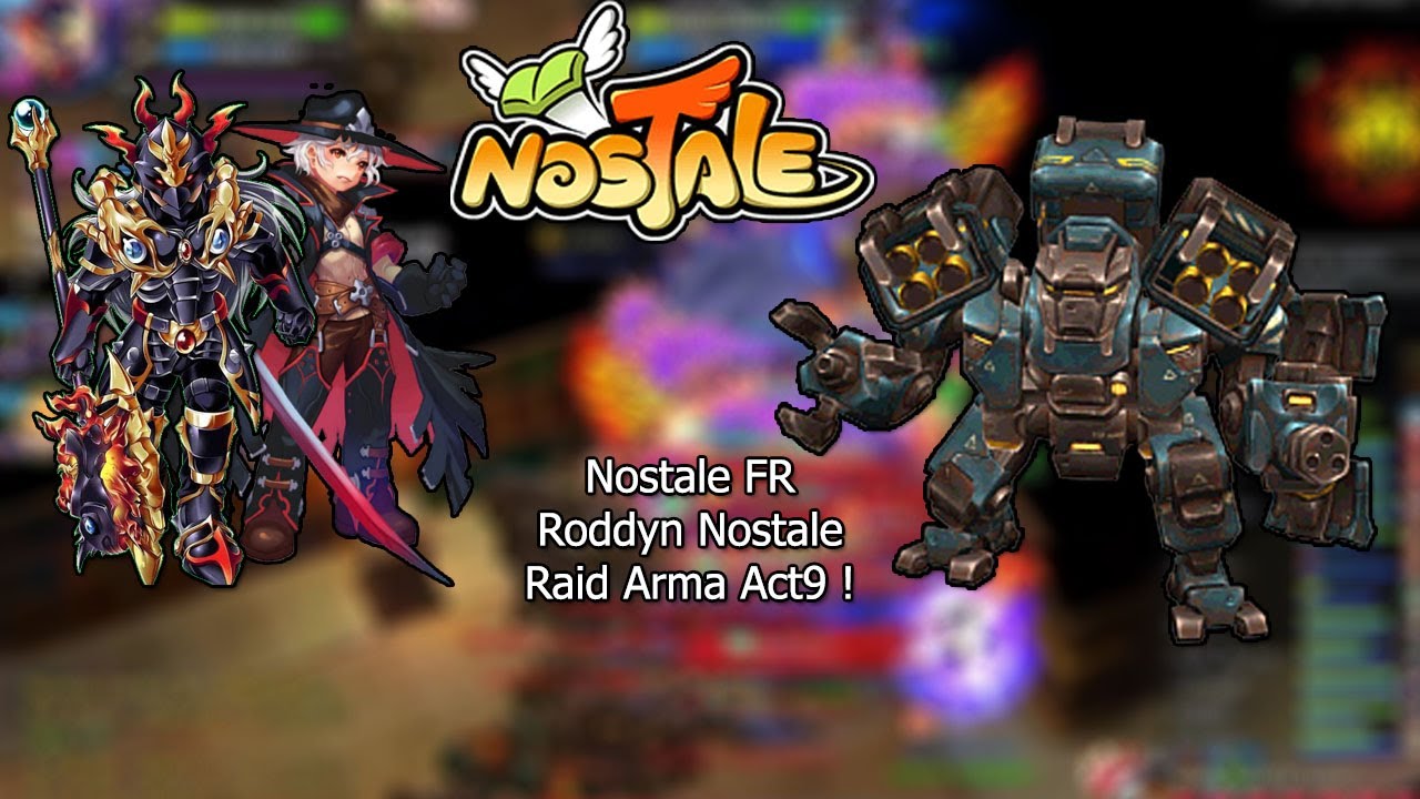 Nostale FR S1 : Roddyn : Raid Giant Arma + Opening ! - YouTube