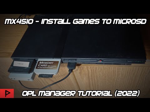How To Install PS2 Games to MicroSD for Use with MX4SIO (2022) - YouTube