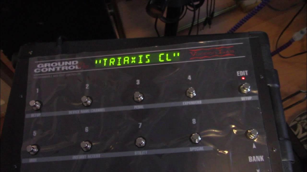 Voodoo Lab GCX and Ground Control MIDI Quick Setup - YouTube