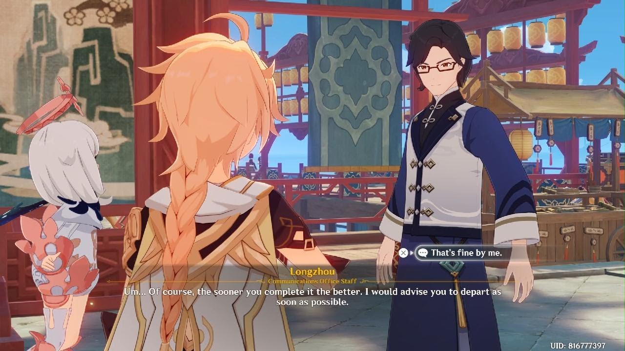 YIP TALK IGNORES GAMING Genshin Impact CUTSCENE - YouTube