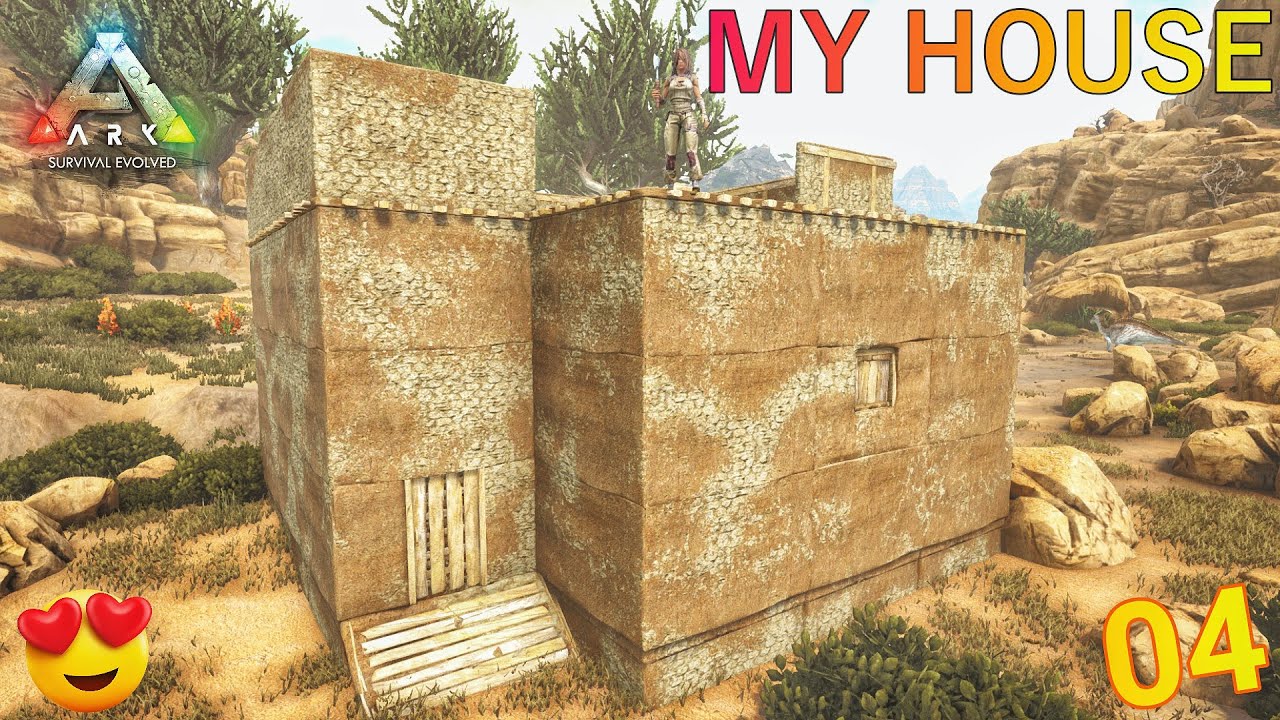 Building My Small Adobe House On Desert 🔥 : ARK AG REBORN : ARK ...