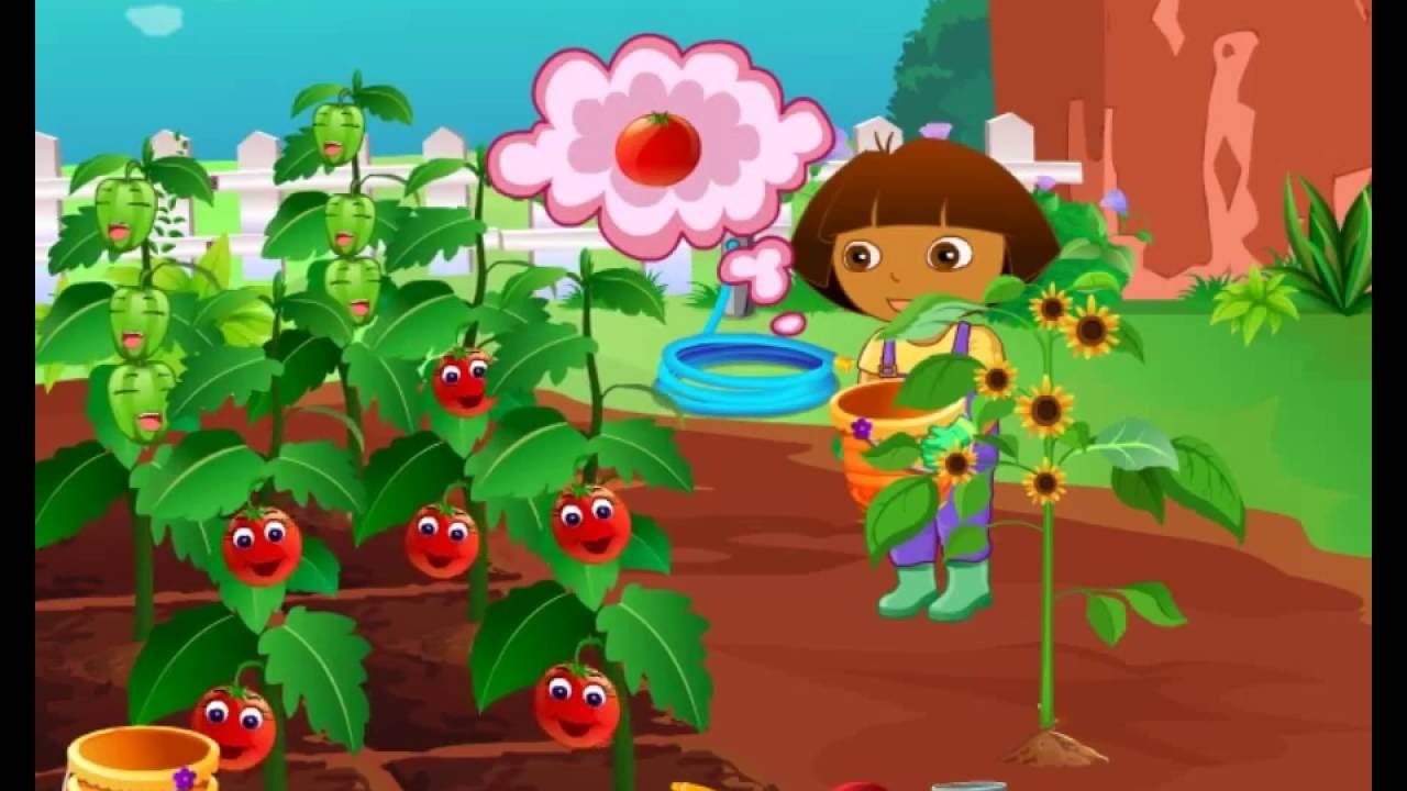 Dora in the Farm (Даша на ферме) - YouTube