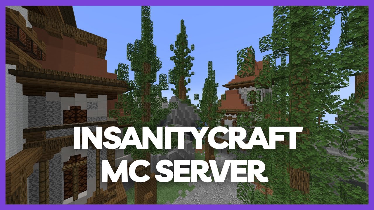 InsanityCraft Minecraft Server Walkthrough | Blue Survival - YouTube