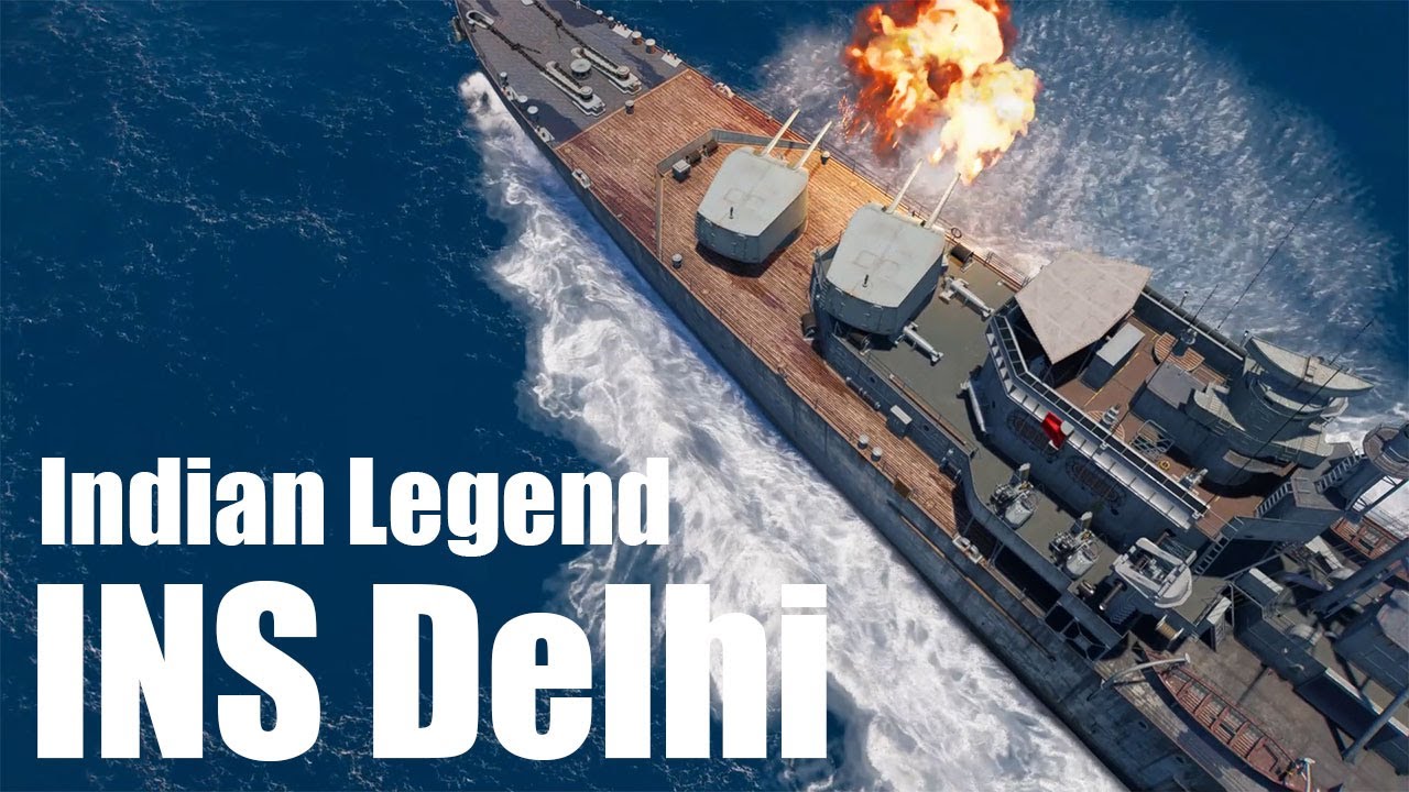 INS Delhi: The Commonwealth Cruiser That Became an Indian Legend! INS ...