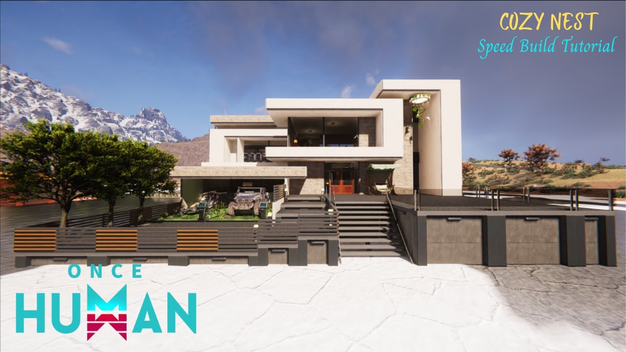 Once Human Cozy Modern Base Design - YouTube