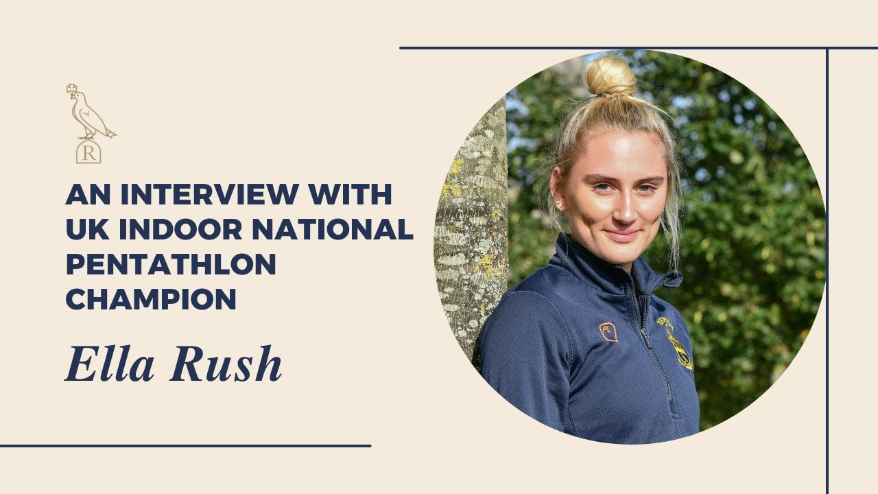 Interview with UK Indoor National Pentathlon Champion, Ella Rush - YouTube