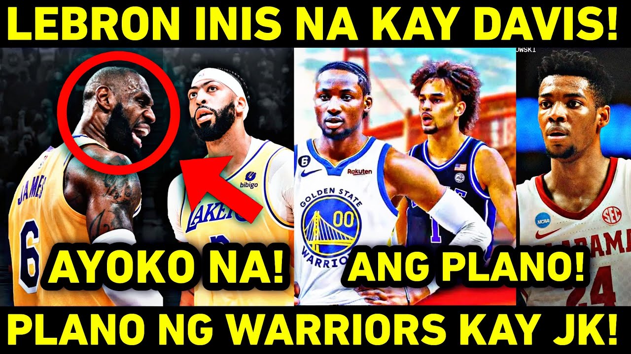 LEBRON INIS KAY DAVIS! WARRIORS MAY PLANO KAY KUMINGA! SOLID NA PLAYER ...